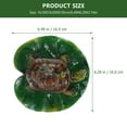 BESTYASH 1Pc Floating Turtle Ornament Resin Craft with Lifelike Design ...