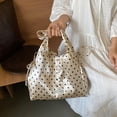 Btidfty Women Polka Dot Large Capacity Shoulder Bag Versatile Underarm ...
