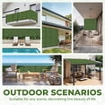 Artificial Grass Wall Panel 20"x20" 12P Indoor Outdoor Green Decor ...