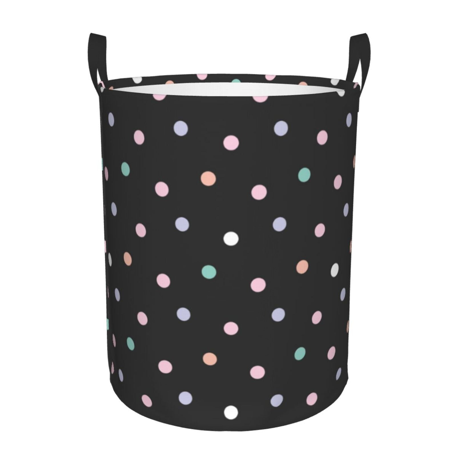 ZNDUO Round Laundry Basket, Waterproof Collapsible Laundry Baskets with ...