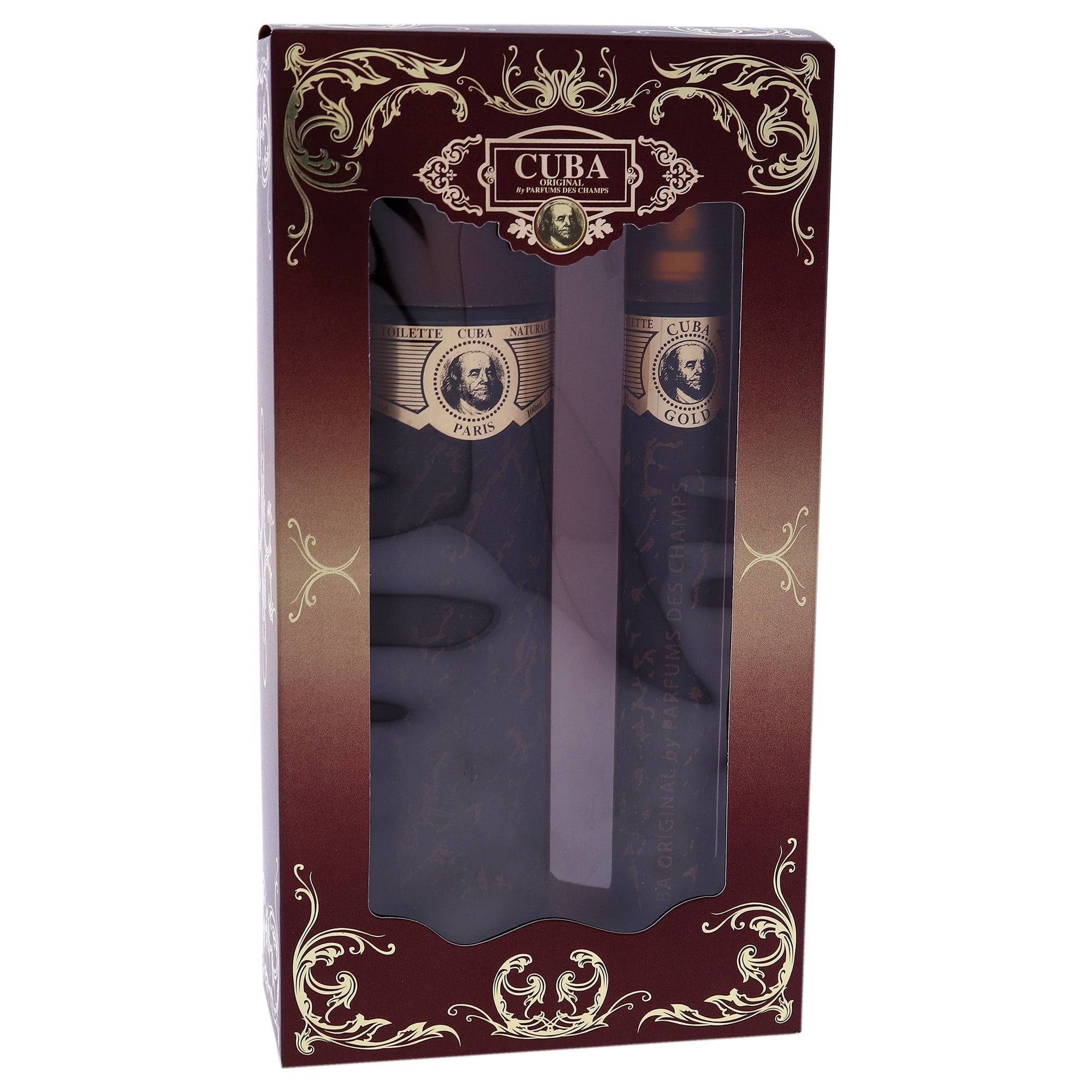 Click here for Cuba Gold By Cuba  2 Piece Gift Set For Men 3.3 Oz prices