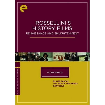 Eclipse Series 14: Rossellini's History Films - Renaissance and ...