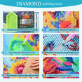 Charizard Diamond Painting Kits,Pet elf Diamond Art for Adults,Diamond ...