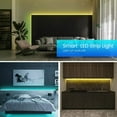 JINYUN-RGBWW LED Strip Lights 16.4ft,Dimmable RGB+Cold White+Warm White ...