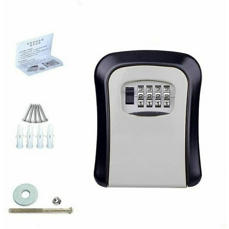 Password Key Box Key Code Box Safe Key Box Wall Mounted Password Lock ...