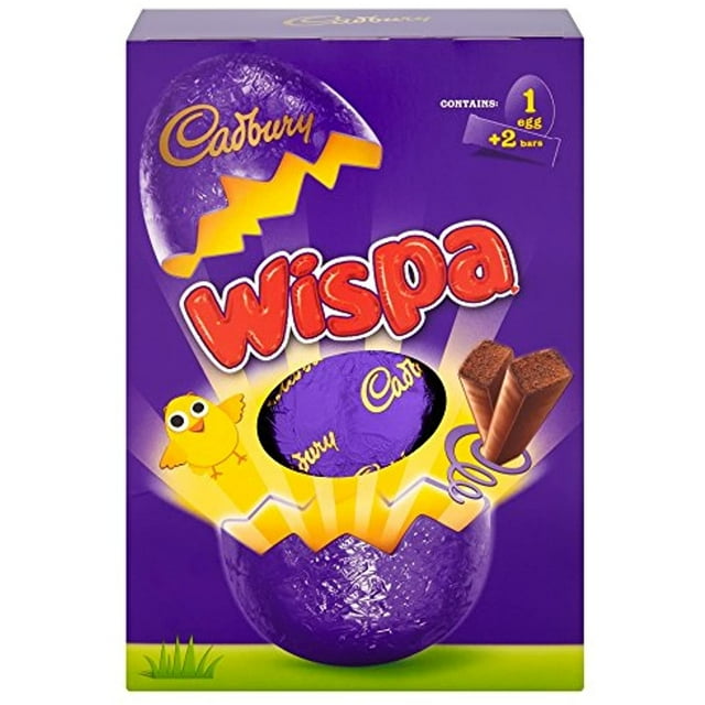 Cadbury Wispa Large Easter Egg 224 Gram - Walmart.com
