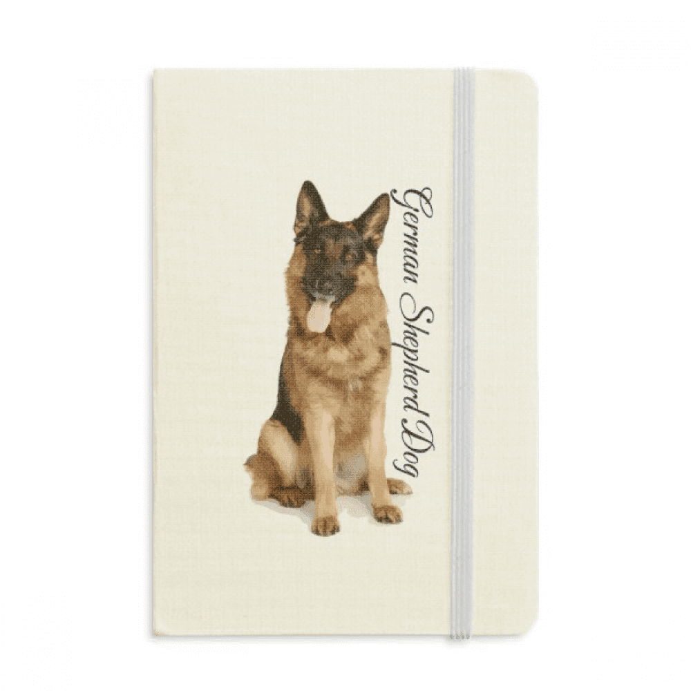 German Shepherd National Animal Notebook Official Fabric Hard Cover ...