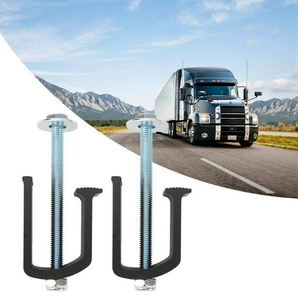 Truck Tool Box Mounting Clamp, Premium 2 Set Truck Tool Box Clamp ...