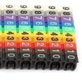 NFTIGB Colorful Cable Marker Set Digital Number Tube Wire Numbering ...