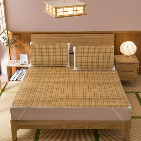 Bamboo Mat Bed/Summer Cooling Mat/Rattan Mattress, Bedding Straw Mat ...