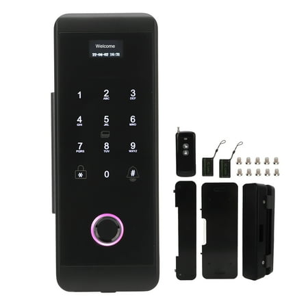 Keyless Entry Door Lock, Smart Door Lock Type C Port Function Anti ...