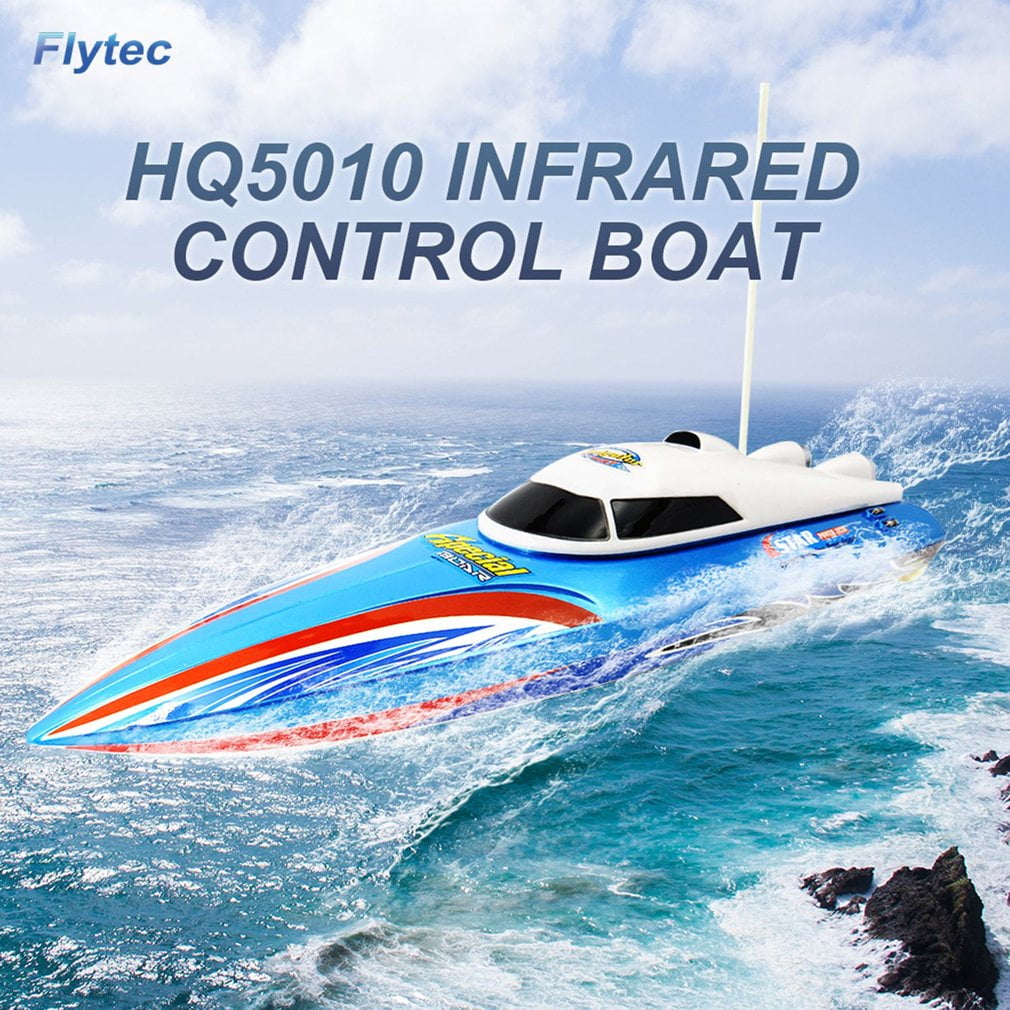 Flytec HQ5010 Infrared Control Rc Boat 15km/h Super Speed Electric Rc ...