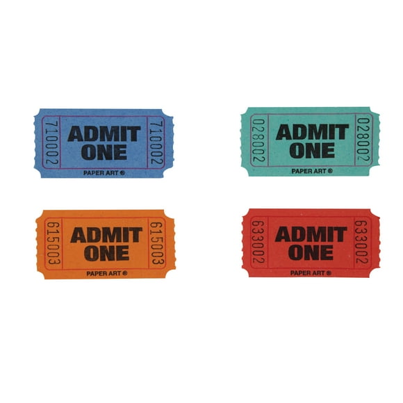Admit One Ticket