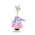 CREATITOY Easter Rabbit Costume for Porch Goose - Festive Decor ...