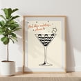 Affixzi Wall Decor Print: One Rio Martini - Martini with Rios Tile ...