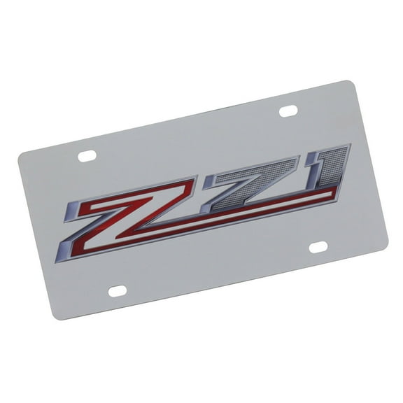 Chevrolet Z71 Logo License Plate (Chrome) - Walmart.com