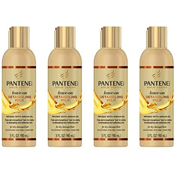 Pantene Pro-V Gold Series Leave-on Detangling Milk Hair Treatment, 3.0 ...