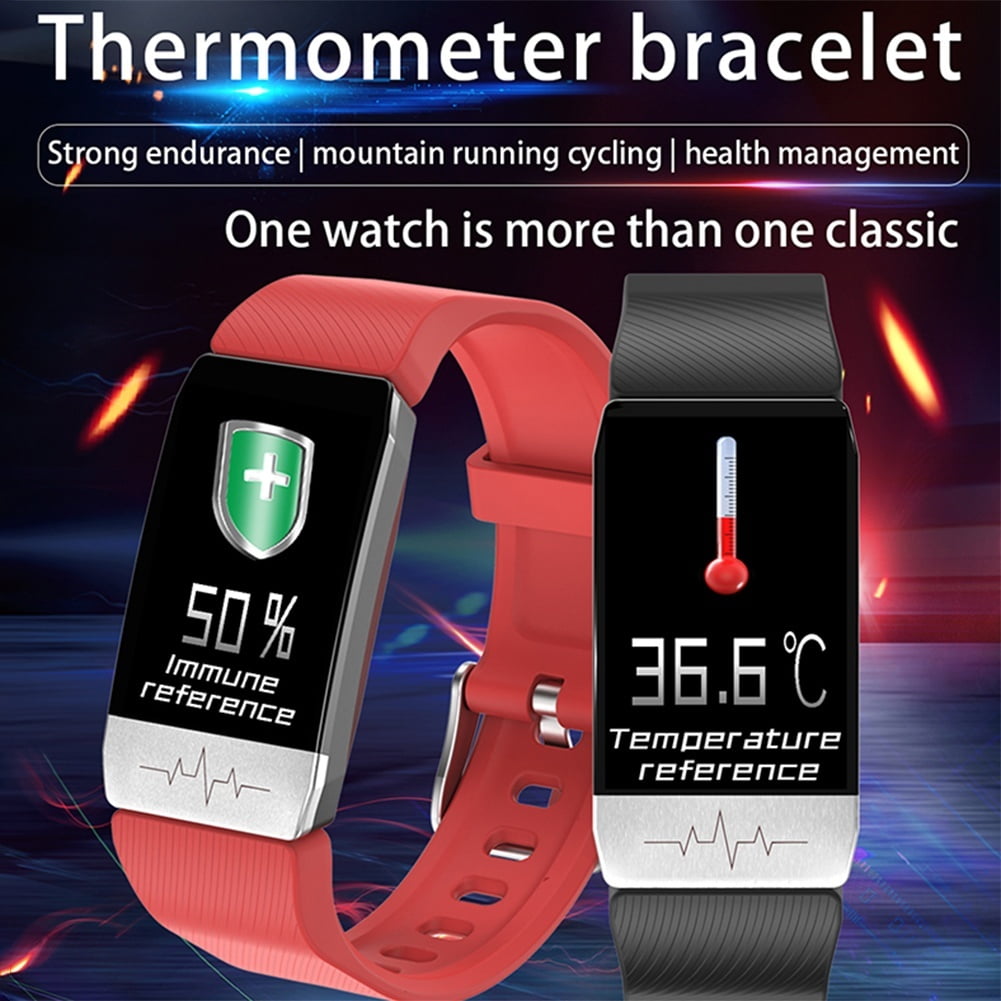 2020 Smart Watch Body Thermometer Temperature-Monitor Bracelet ...