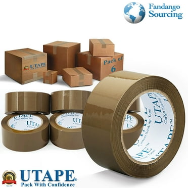 BAZIC Tan Packing Tape 1.88" X 54.6 Yards, Shipping Sealing Tapes, 1 ...