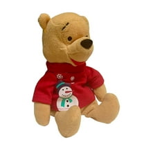 Holiday Christmas 8” Pooh Winnie the Pooh Disney Store Plush Mini Bean ...