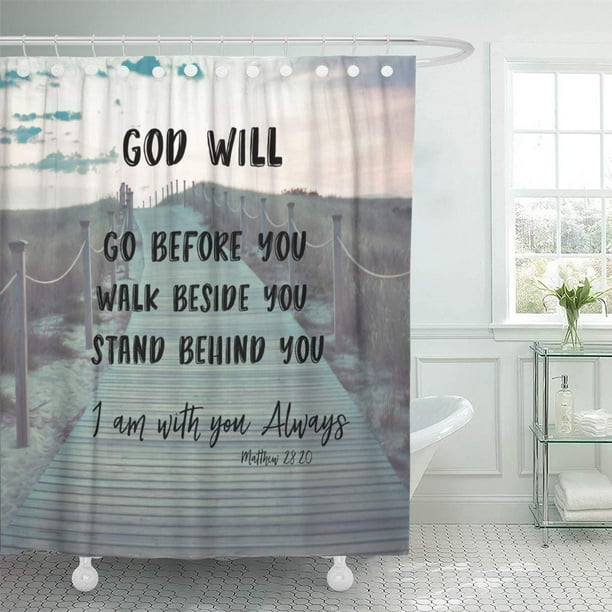 SUTTOM Faith Verses Inspirational Boardwalk Path Scenic Scripture ...