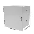 HONMEET White Metal Protective Socket Box for Outdoor Electrical Outlet ...