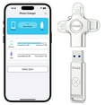iDiskk 128GB 3-in-1 Flash Drive Auto Secure Backup - Memory Stick ...