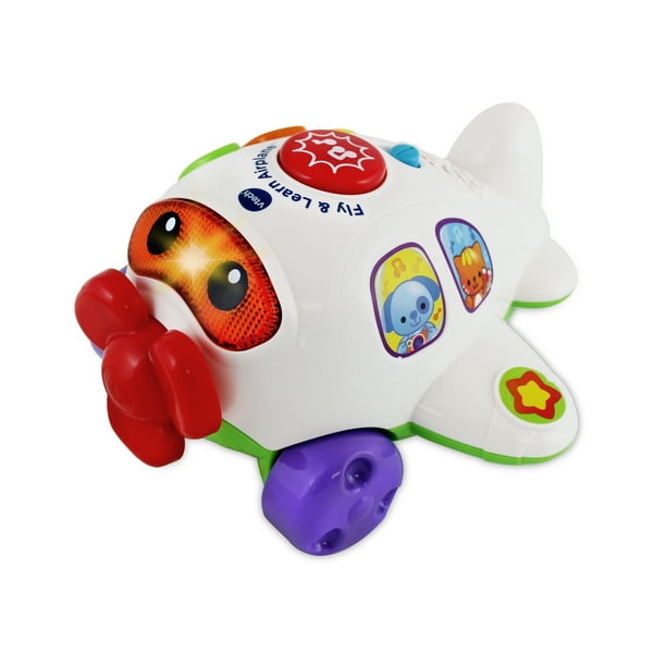 VTech Fly and Learn Airplane With Learning Phrases and Sing-Along Songs ...