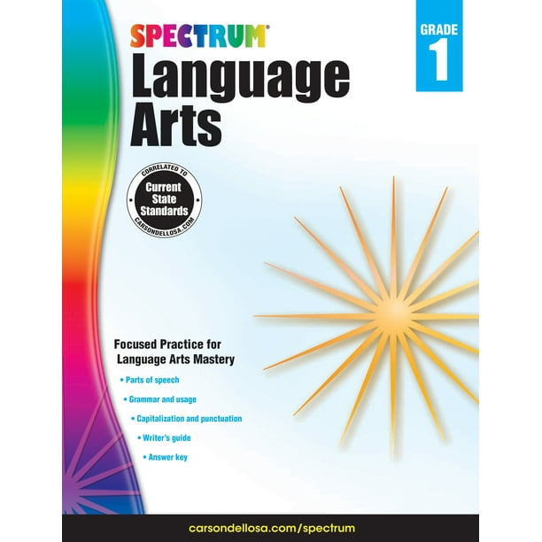 Spectrum Grade 1 Language Arts Workbook—1st Grade State Standards, ELA ...