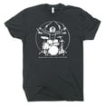 Da Vinci Drums T Shirt Cool Drum Shirts for Men Women Vintage Drummer ...