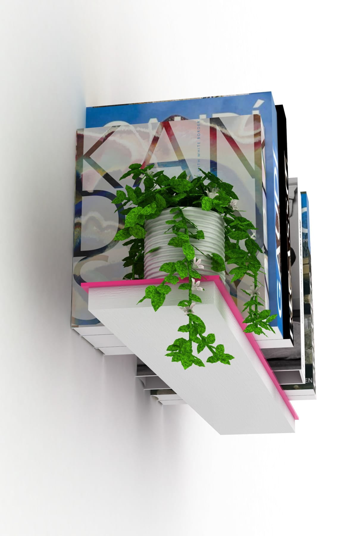 Airmin Floating Wall Decor Wall Mounted Rustic Decorative Hanging Metal ...