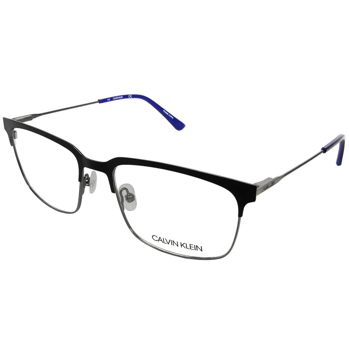 Calvin Klein Demo Rectangular Men's Eyeglasses CK18109 001 55 - Walmart.com