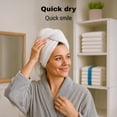 Jmr White Bath Towels Bulk Pack Of 12 (20x40) -ton Lightweight & Quick ...