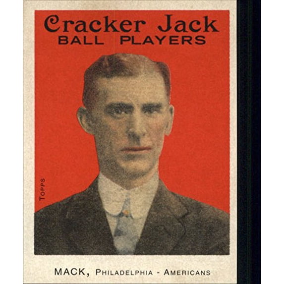 2004 Topps Cracker Jack Mini Stickers #12 Connie Mack MG MLB Baseball ...