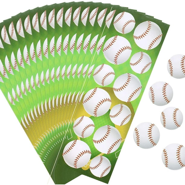 600 Pieces SelfIGUOHAO Adhesive Football Stickers, Baseball Stickers ...