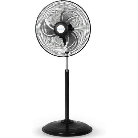 Garrison 3-Speed Industrial Oscillating Pedestal Fan, 24 In., 7,700 Cfm ...