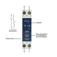 1P 1P+N Smart Circuit Breaker Voltage Energy Power KWh Meter Time Relay ...