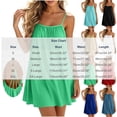 Kojanyu Women's Cami Dress Short Mini Backless Dresses 2026 Summer ...