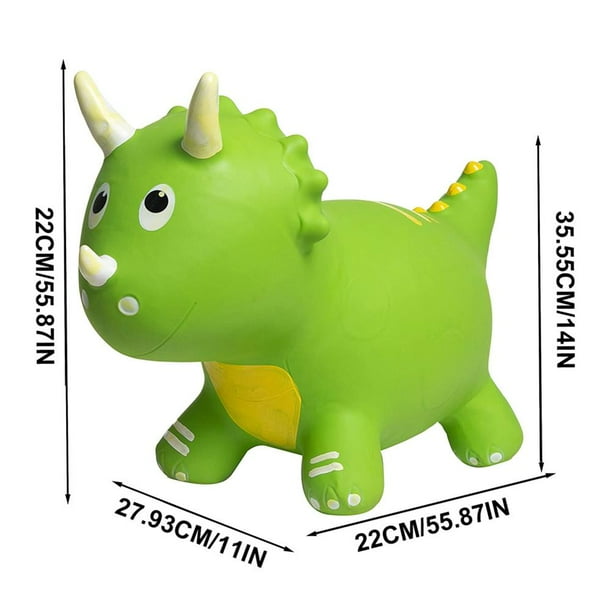 Ride On Toywith Pump,Dinosaur Horse Bouncy Inflatable Horse Bouncy Toy ...