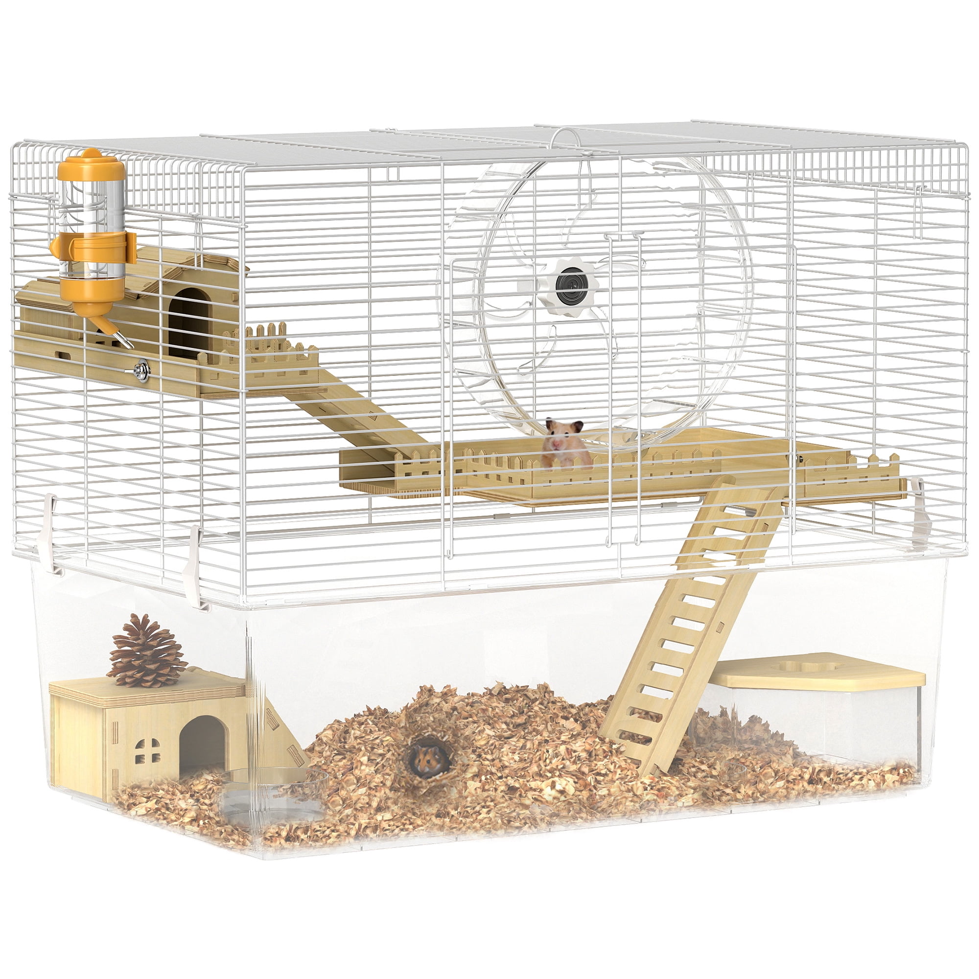 Click here for Pawhut Hamster Cage For Hamsters And Gerbils With... prices