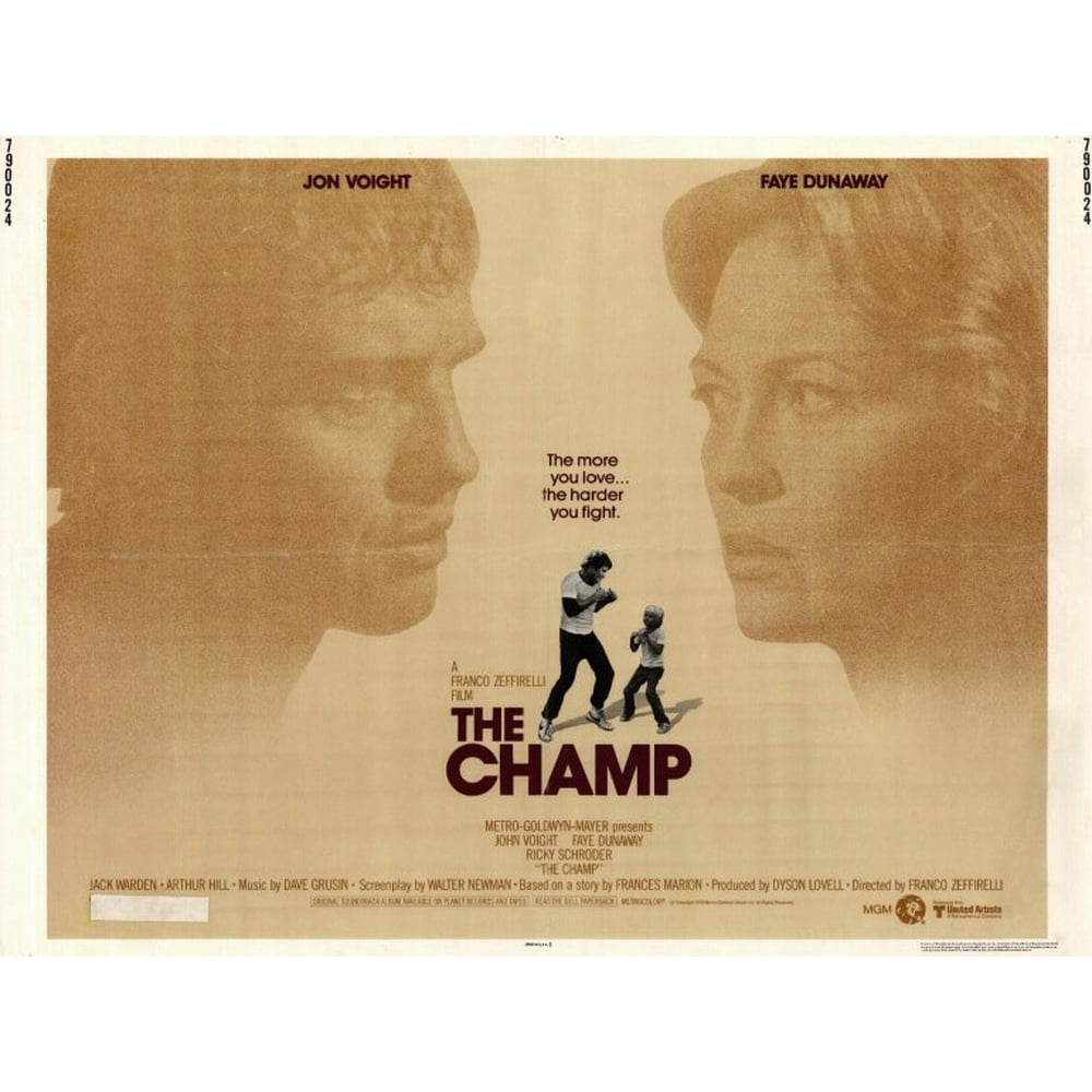 The Champ - movie POSTER (Style A) (11" x 14") (1979) - Walmart.com ...