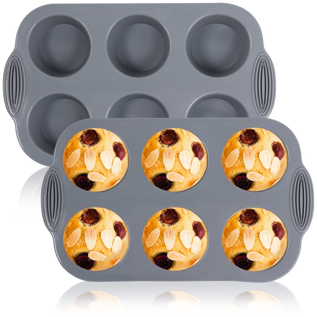 Click here for Coofit 2pcs Non-Stick Silicone Muffin Pans  6-Cup... prices