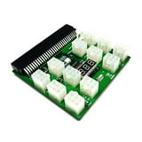 PCI-E Power Adapter Board (12x 6-Pin 12V Output) - 1200W High Power ...