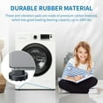 Ezprotekt Anti-Vibration Pads Set of 4 for Washing Machine and Dryer ...