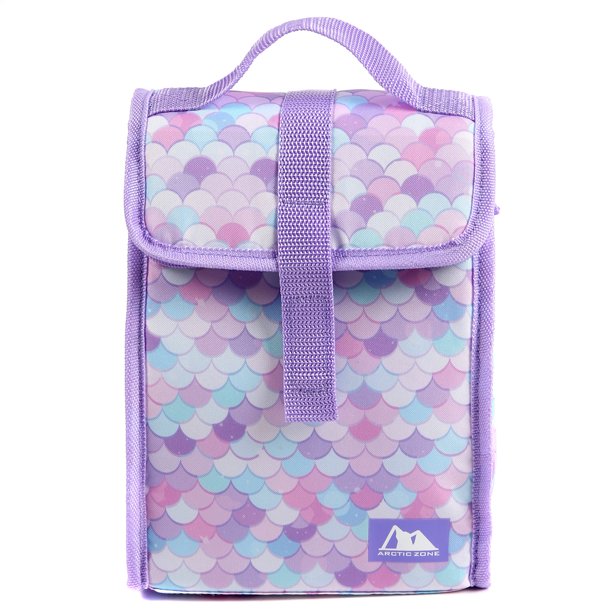 Arctic Zone Fold-Down Lunch Bag with Thermal Insulation, Mermaid ...