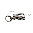 Permanent Match Bottle Opener Metal Keychain, Reusable Survival Fire ...