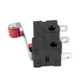 IMCBSTT 10Pcs Micro-Roller Lever Arm Open Close Limit Switch Kw12-3 Pcb MicroswitchPC+ metal ...