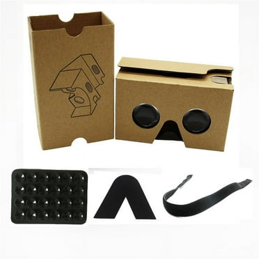 Google 3D CardBoard Smart Phone Virtual Reality Glasses - Walmart.com