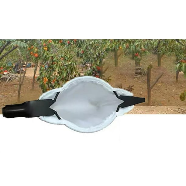 DYNWAVECA 1 Piece Fruit Picker Head 2V Shaped Metal Fruit Fabric ...