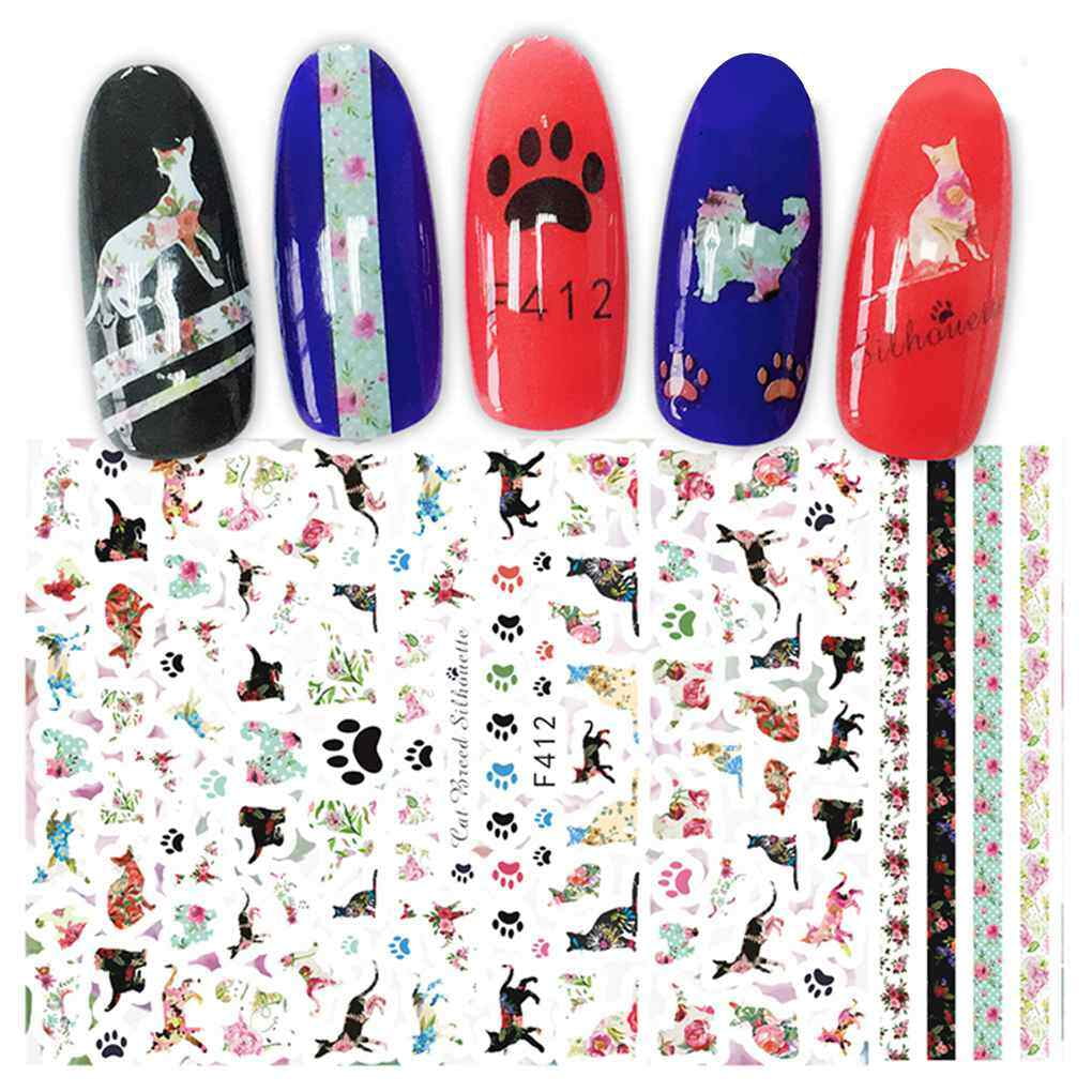 Click here for Maoww Women Girls Ladies Bohemia Nail Sticker Slid... prices